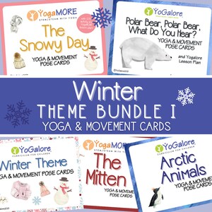 Winter Theme Bundle Yoga & Movement Cards - Etsy