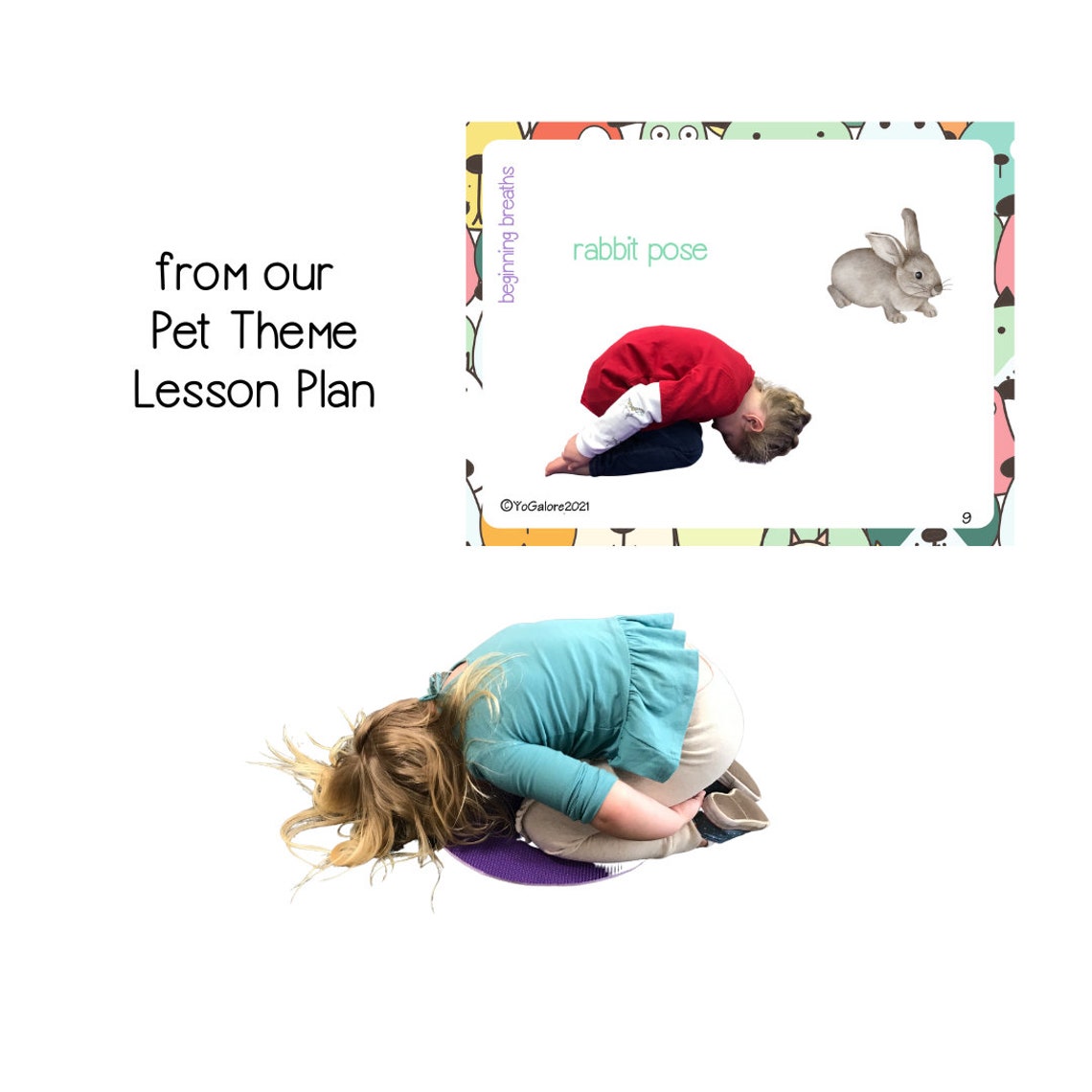 Pet Theme Yoga & Movement Pose Cards - Etsy