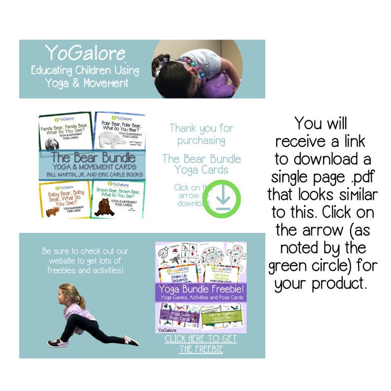 The Bear Bundle by Eric Carle and Bill Martin Jr.: Yoga & Movement ...