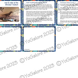 Dinosaur Yoga Lesson Plan: Dinosaur Theme Yoga & Movement Pose Cards - Etsy