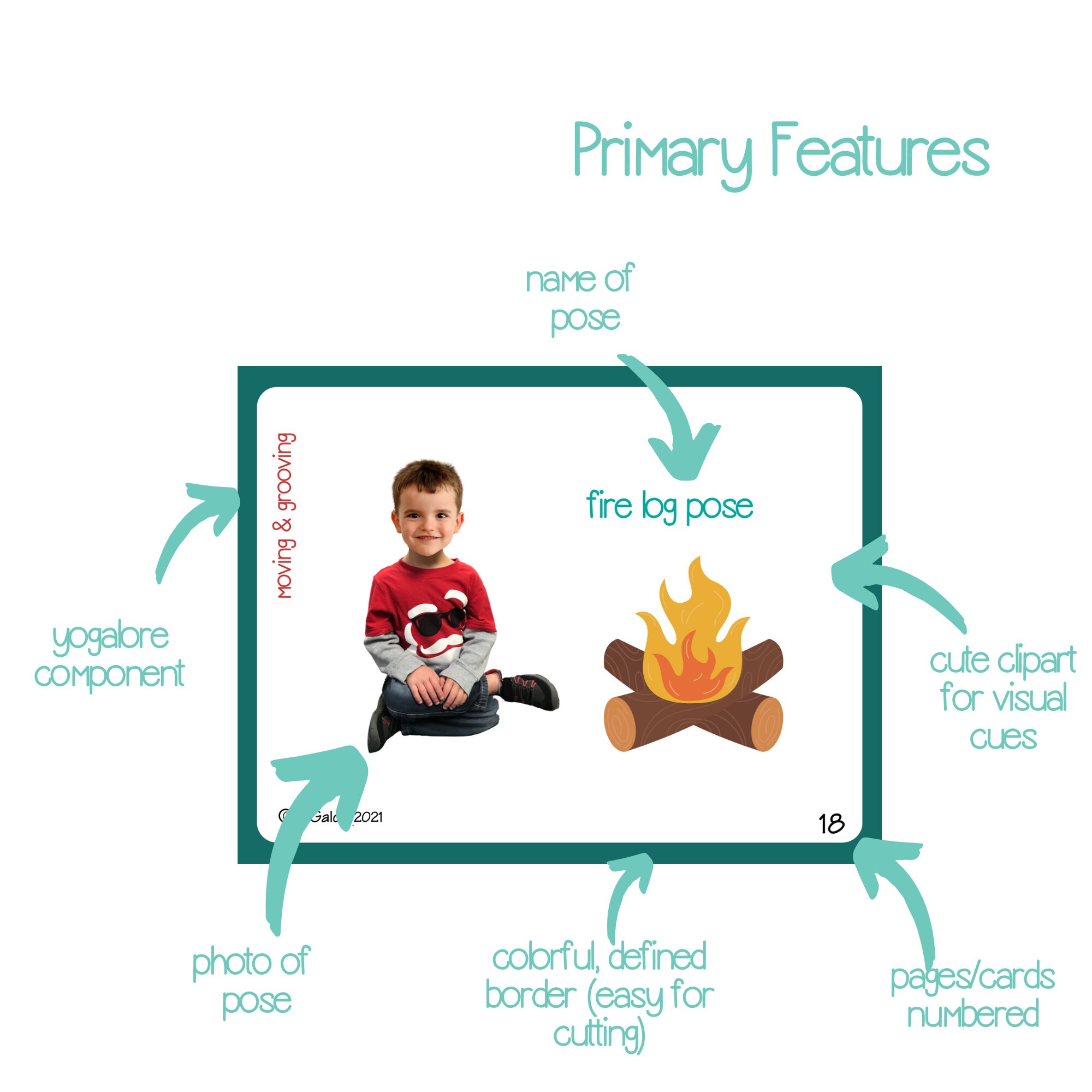 Summertime Theme Bundle: Yoga & Movement Pose Cards and Activities for ...