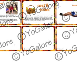 Thanksgiving Theme Activities: Yoga & Movement Pose Cards and Memory ...