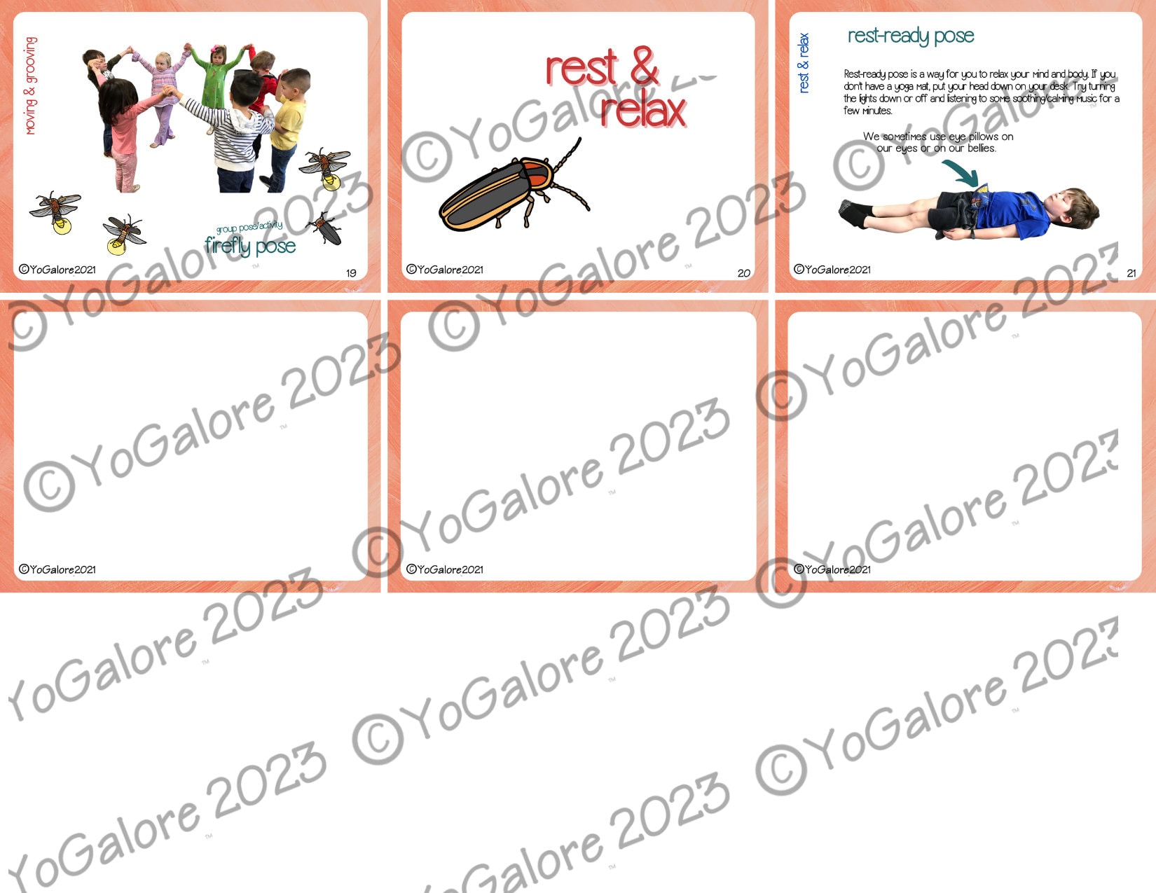 The Very Lonely Firefly Yoga & Movement Pose Cards - Etsy