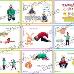 Spring Theme Yoga & Movement Cards - Etsy