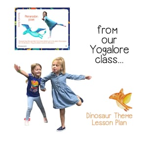 Dinosaur Theme Bundle: Dinosaur Yoga, Memory and Spinner Game With Fun ...