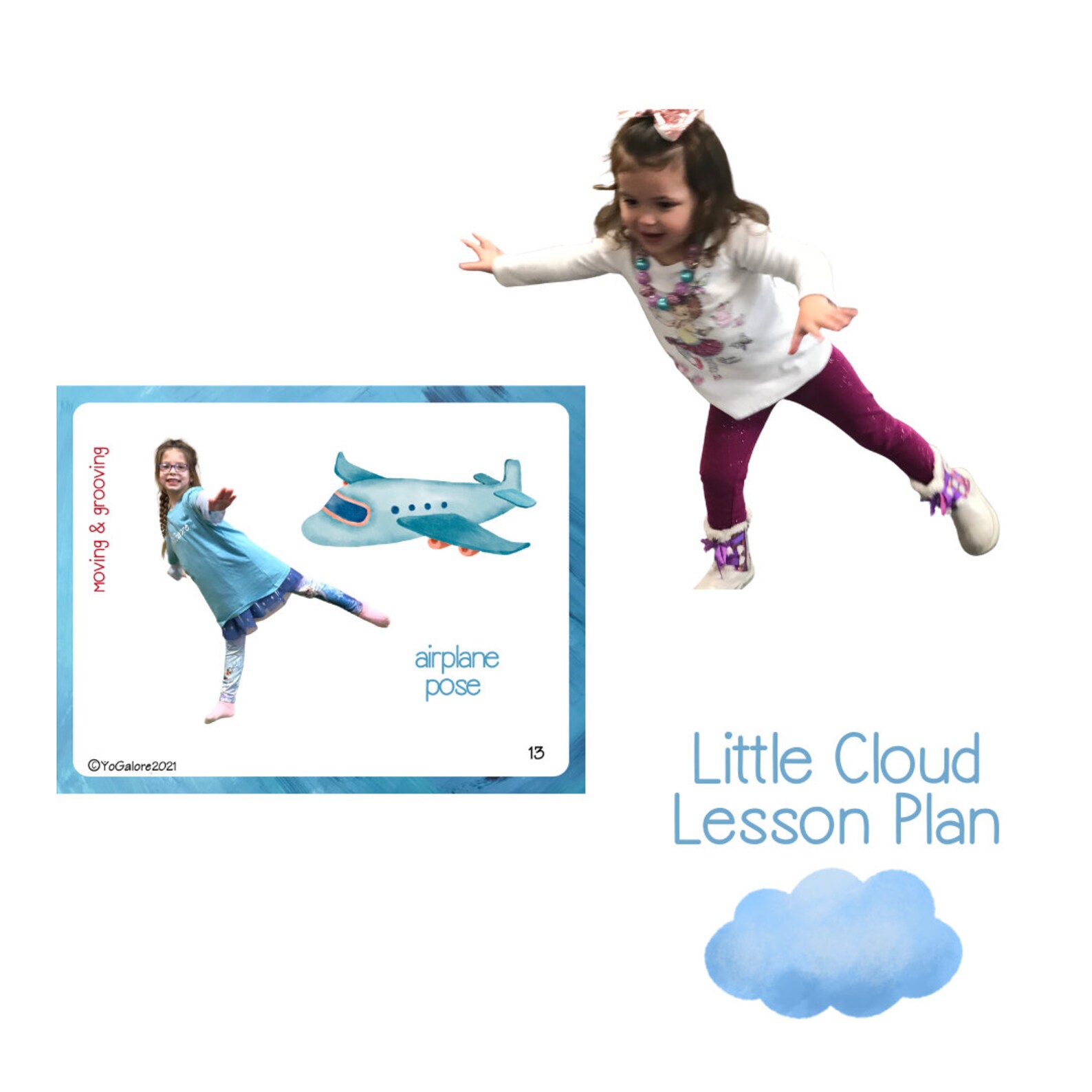 Preschool-friendly Yoga & Movement Cards Bundle | Eric Carle Inspired ...