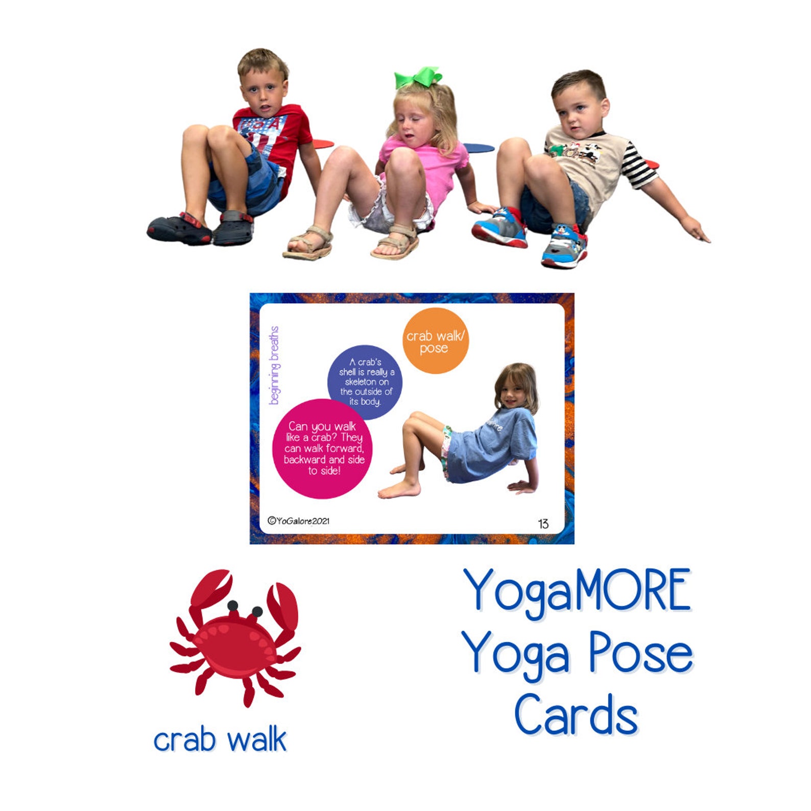 Yoga & Movement Cards With STEAM Activity for Preschool and ...