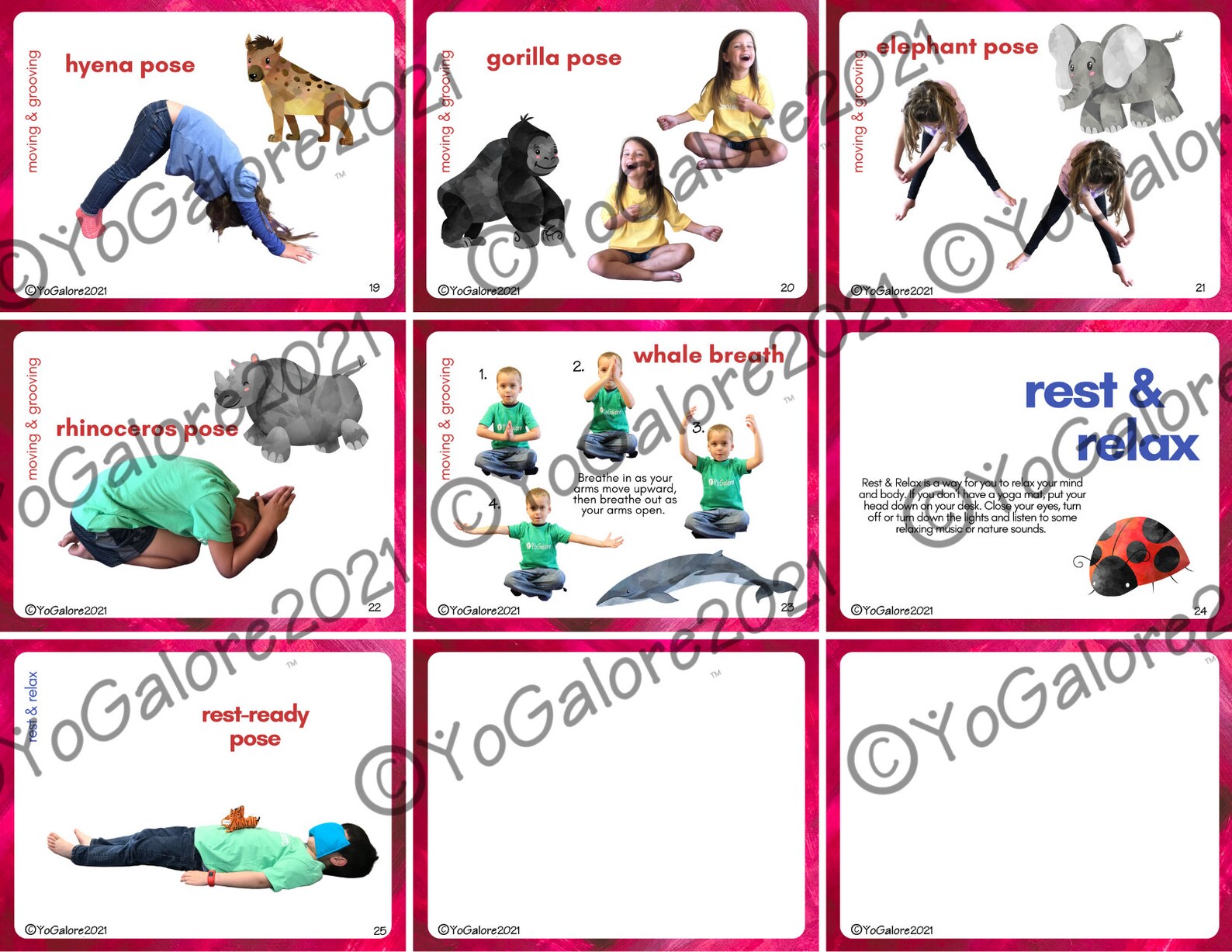 The Grouchy Ladybug: Yoga & Movement Cards - Etsy
