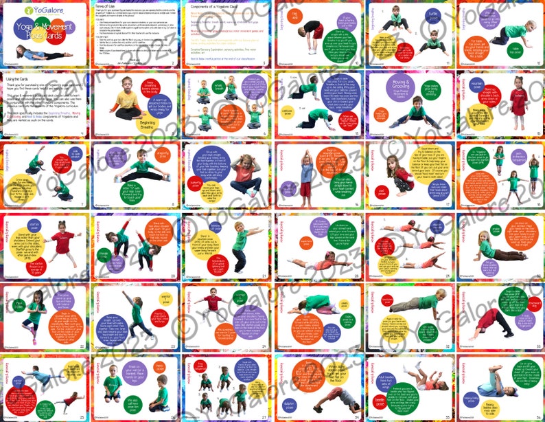 Yoga for Kids in the Classroom: Yogalore Starter Kit I; Movement ...