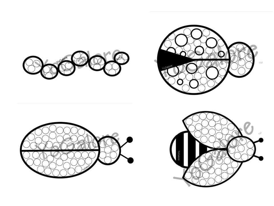 Bug | Insect Activity Pack: Dot Marker Printables and Memory Game - Etsy