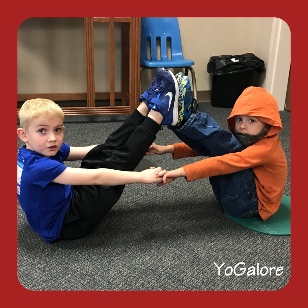 Yoga & Movement Pose Cards for Kids by Yogalore - Etsy