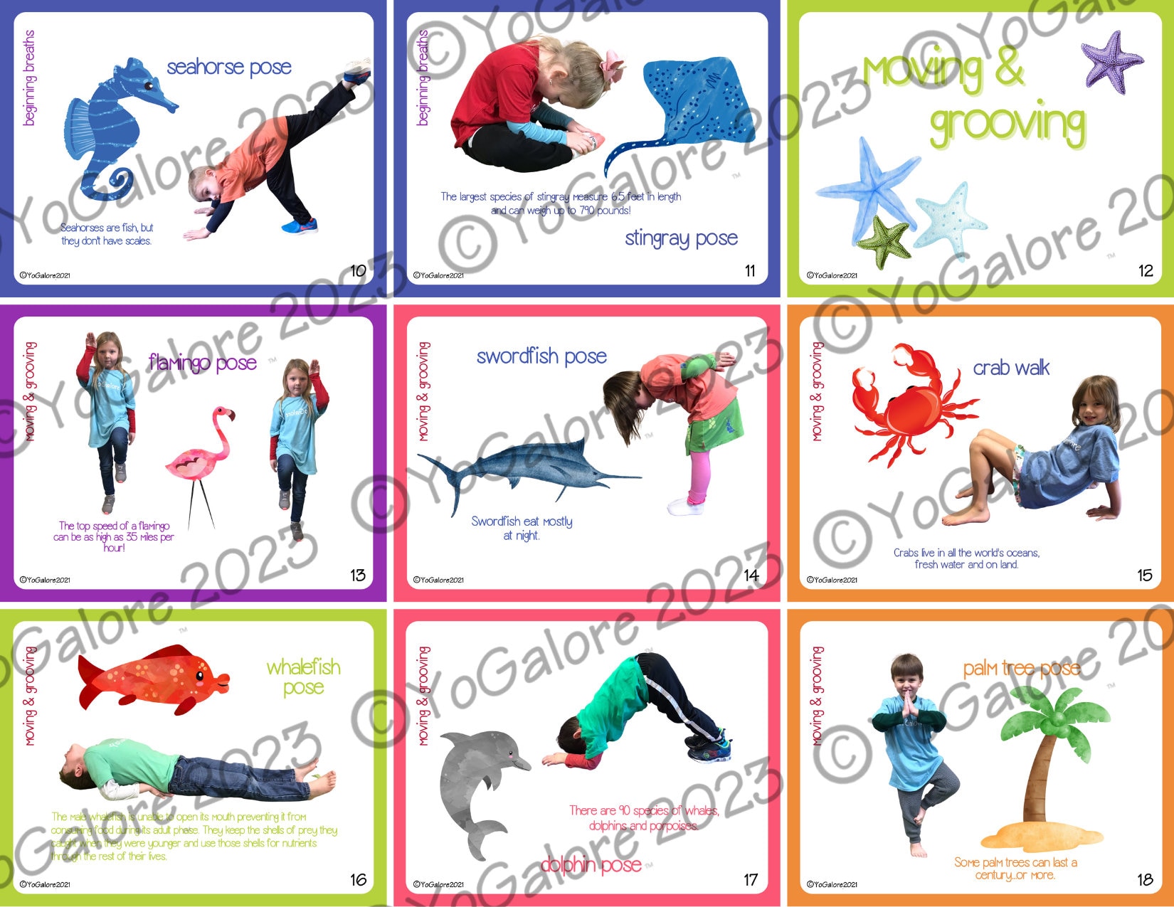Tarjetas De Animales Para Imprimir Y Practicar Yoga Gratis 146