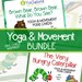 Camping Theme Yoga & Movement Pose Cards With Memory Game - Etsy