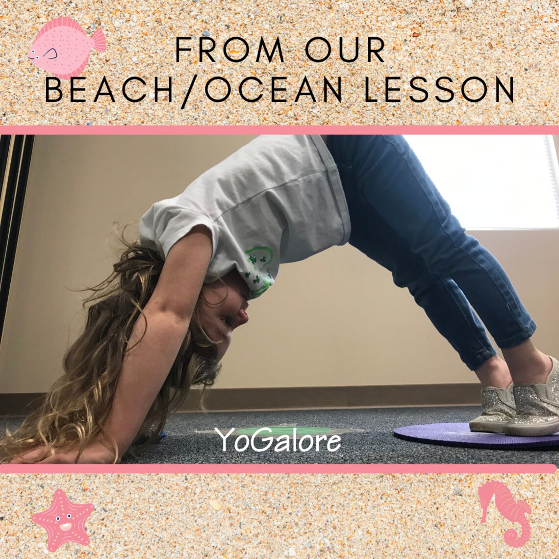 Ocean Theme Preschool Activity: Yoga & Movement Pose Cards - Etsy