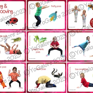 The Grouchy Ladybug: Yoga & Movement Cards - Etsy
