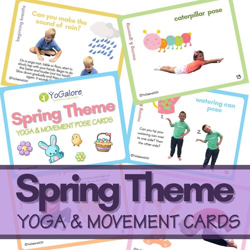 The Very Hungry Caterpillar Yoga & Movement Pose Cards - Etsy