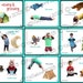 Camping Theme Yoga & Movement Pose Cards With Memory Game - Etsy