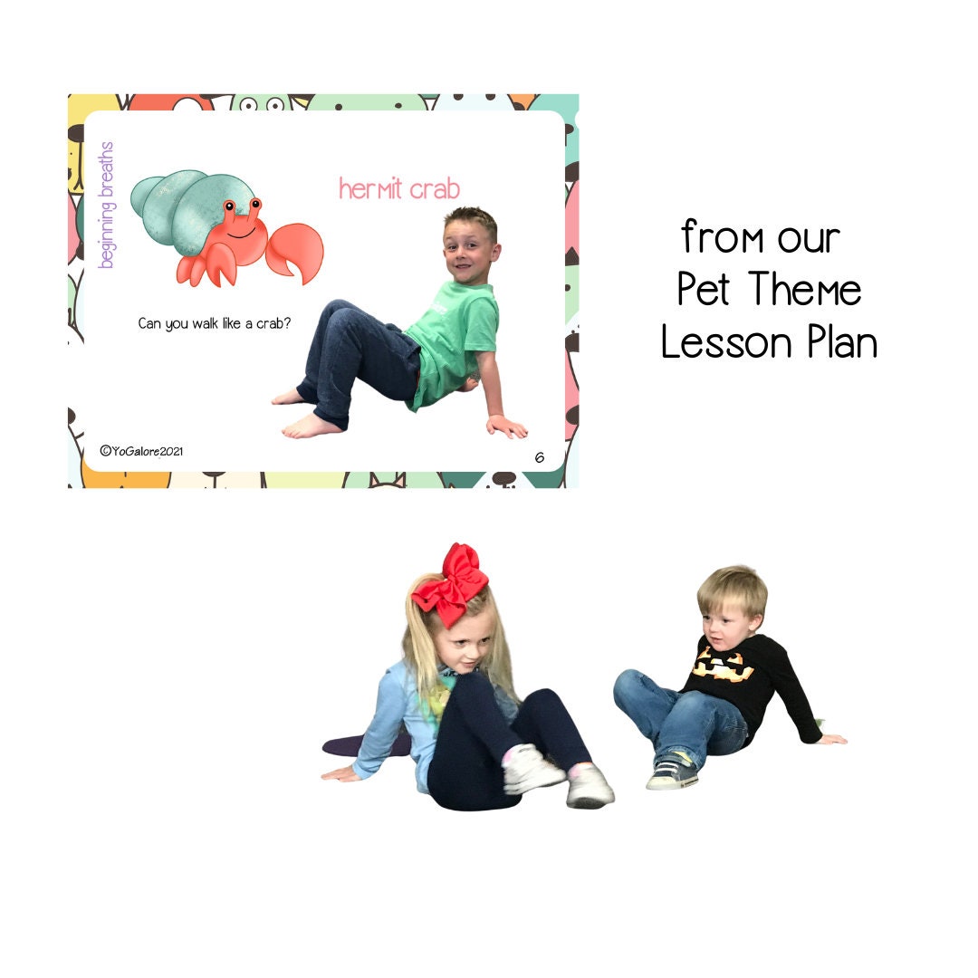 Pet Theme Yoga & Movement Pose Cards - Etsy