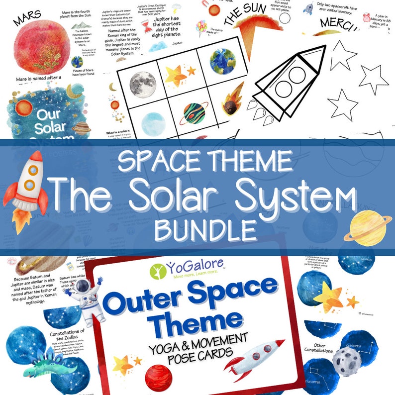 Back to School Yoga, Movement, and Activity Bundle for Early Learning ...