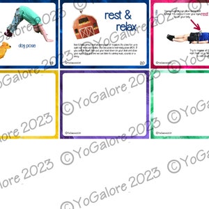 Farm Theme Yoga & Movement Cards With Classic Memory Game - Etsy