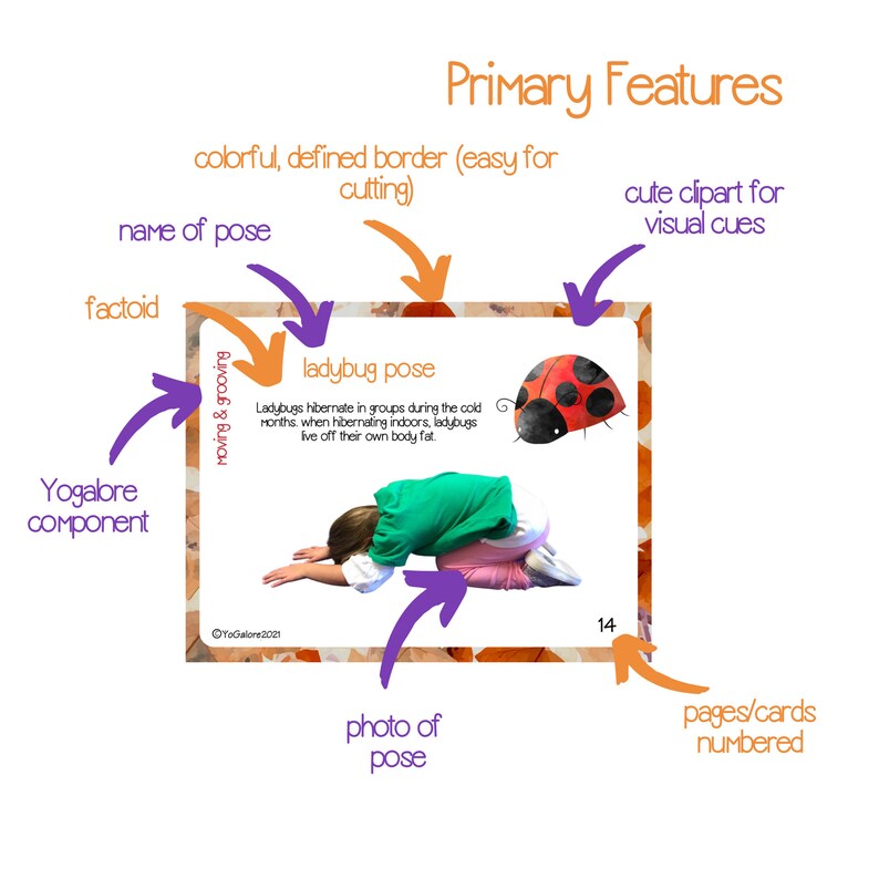 Fall Theme Activities -- Yoga & Movement Pose Cards -- Movement ...