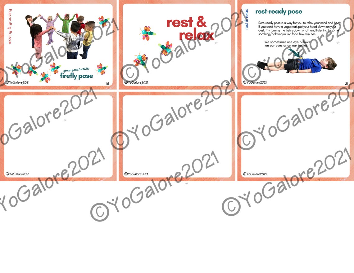 The Very Lonely Firefly Yoga & Movement Pose Cards - Etsy