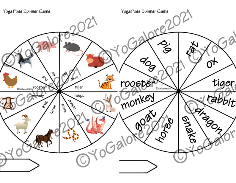 Chinese New Year Activities for Preschool: Yoga & Movement | Etsy