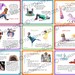 Mythical Creatures Yoga & Movement Pose Cards: Mermaid, Unicorn, Dragon ...