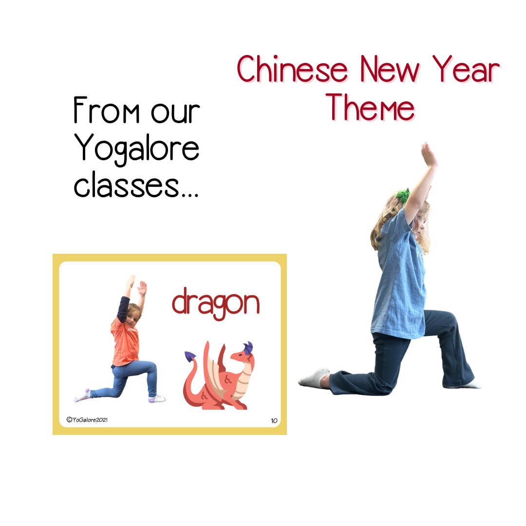 Chinese New Year Activities for Preschool: Yoga & Movement Cards - Etsy