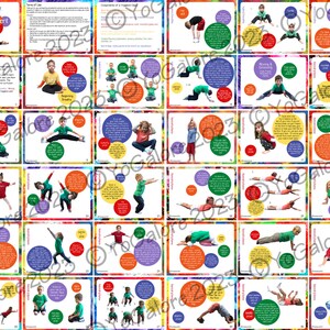 Yoga & Movement Pose Cards for Kids by Yogalore - Etsy
