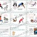 Zoo Animal Theme Yoga & Movement Cards for Preschool and Kindergarten ...