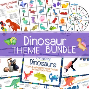 Back to School Yoga, Movement, and Activity Bundle for Early Learning ...