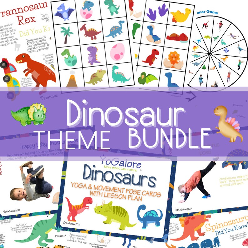 Back to School Yoga Movement and Activity Bundle for Early - Etsy