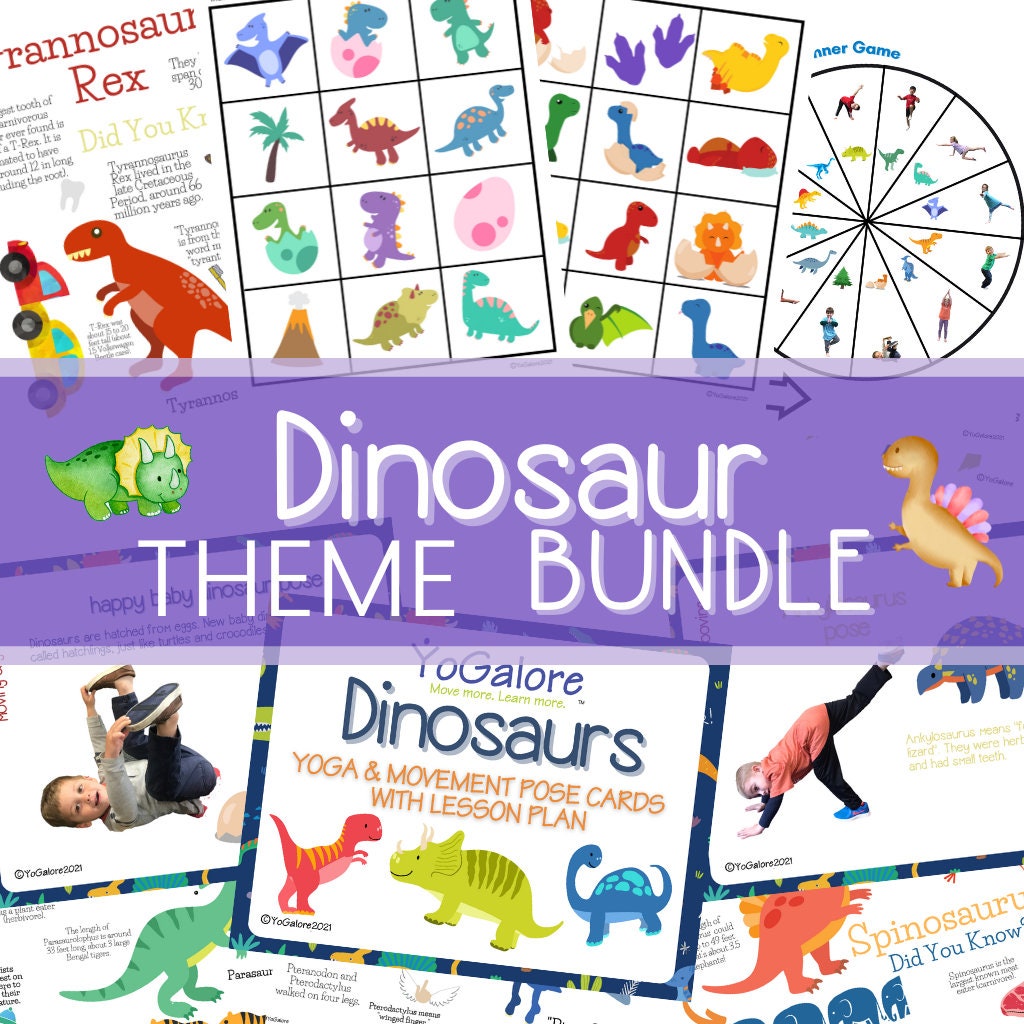 Back to School Yoga, Movement, and Activity Bundle for Early Learning ...