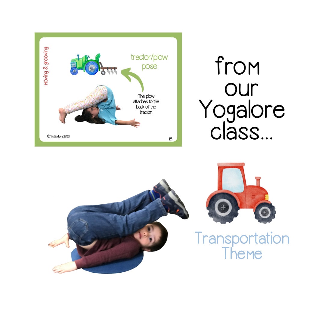 Transportation Theme Yoga & Movement Pose Cards - Etsy