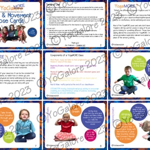 Yoga & Movement Cards With STEAM Activity for Preschool and ...