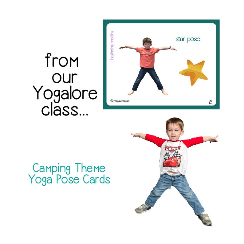 Summertime Theme Bundle: Yoga & Movement Pose Cards and Activities for ...