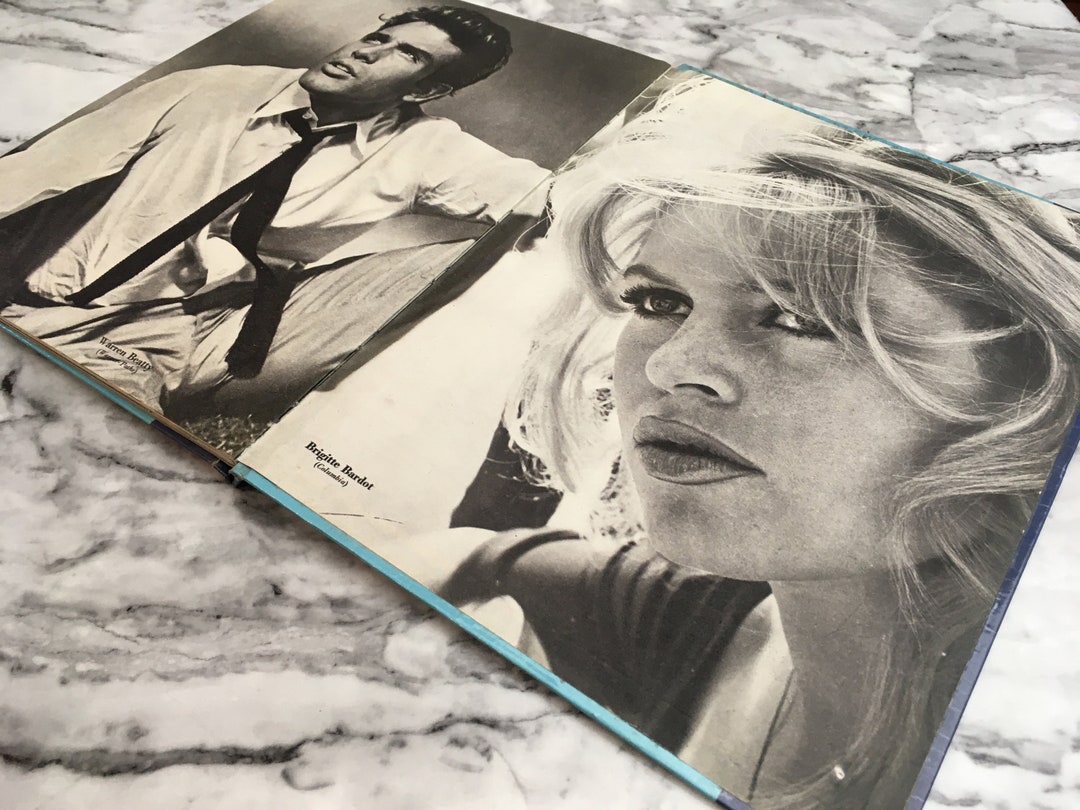 60s Hollywood Stars Picture Book. Sophia Loren Sean Connery Elvis Etc ...