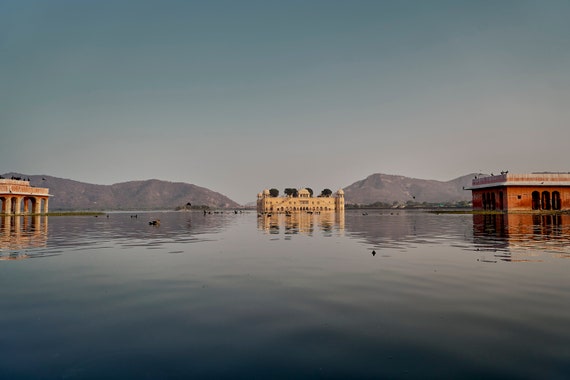 Jal Mahal Floating Palace Jaipur India. - Etsy