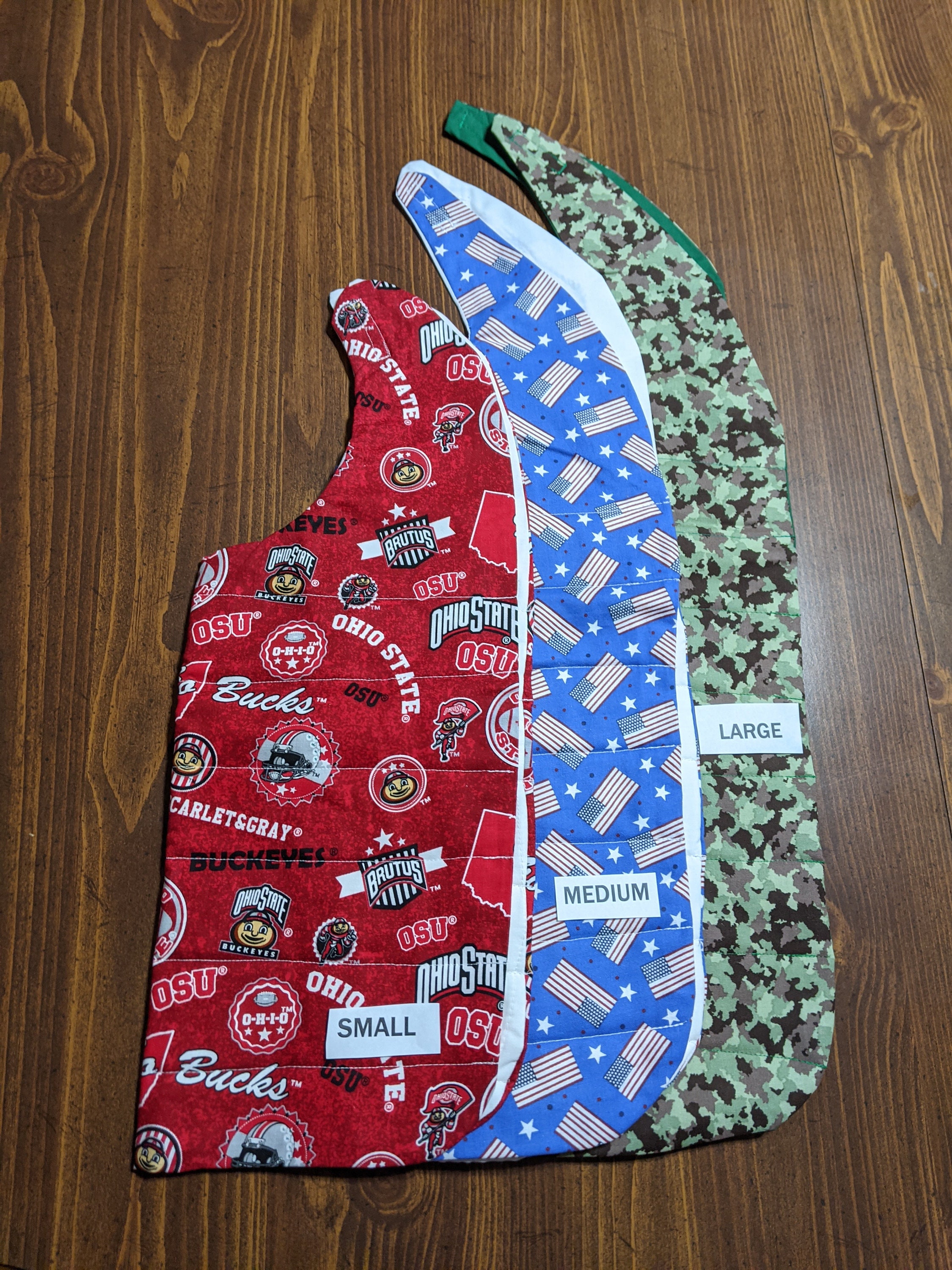 Adult and Older Children Clothing Protectors / Bibs Reversible Small ...