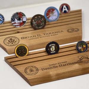 Challenge Coin Holder - Etsy