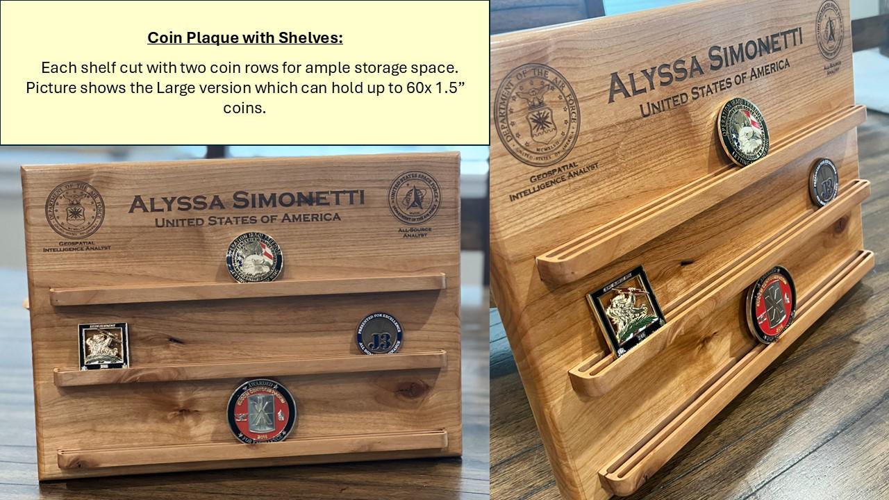 Challenge Coin Plaque - Etsy