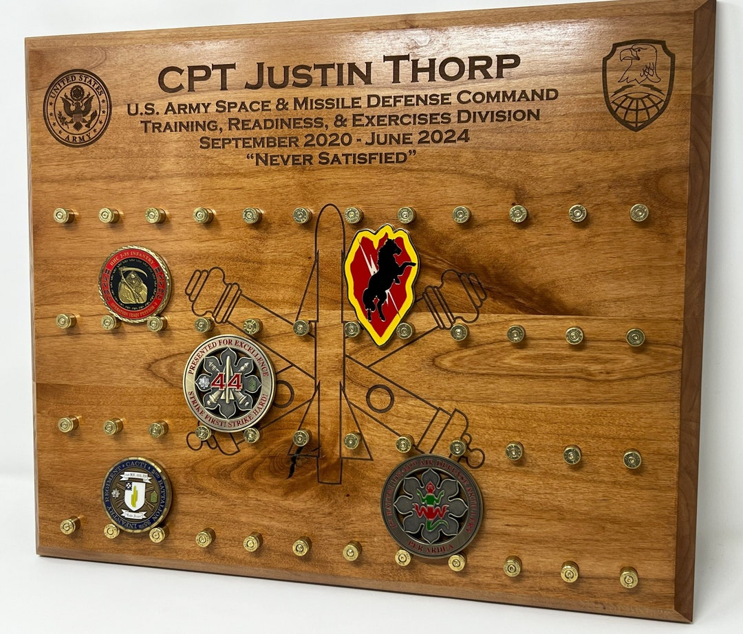 Challenge Coin Plaque - Etsy