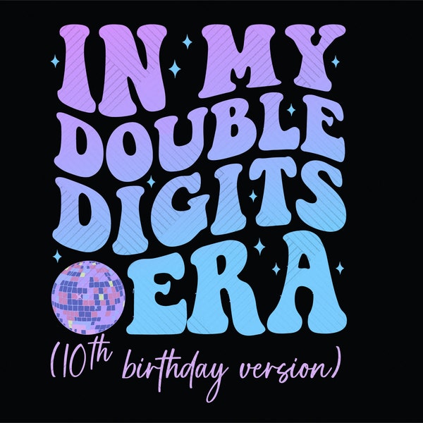 Double Digits Era - Etsy