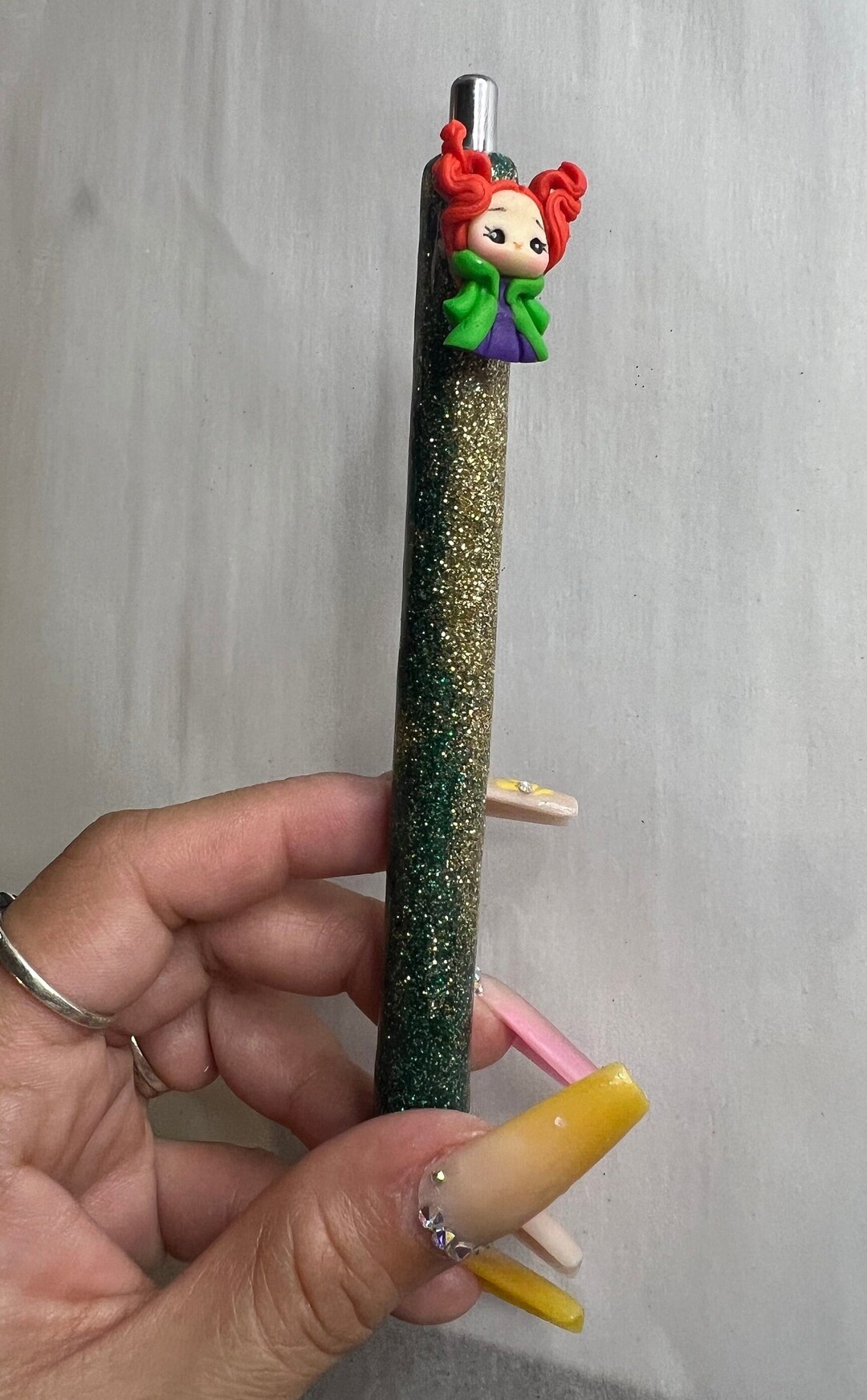 Hocus Pocus Inspired Epoxy Glitter Pen | Halloween Witches Epoxy Pen ...