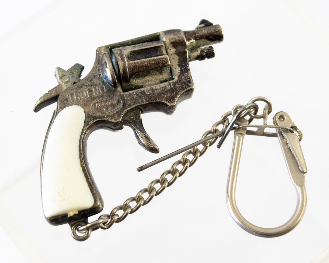 Vintage 1970's Redondo TRUENO Cap Gun Keychain Made in Spain - Etsy