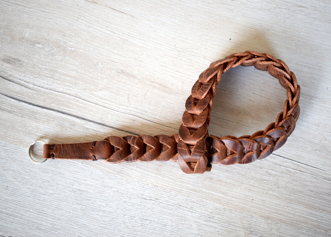 Camera Strap Made With Genuine Leather, Hand Braided and Stitch for the ...