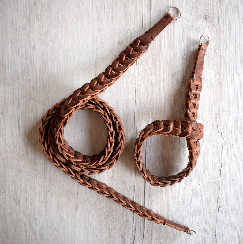 Camera Strap Made With Genuine Leather, Hand Braided and Stitch for the ...