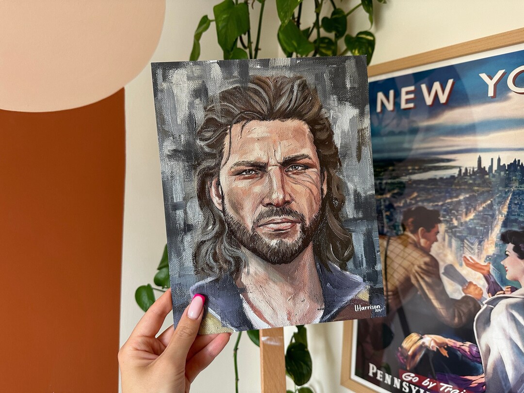 GALE DEKARIOS Art Print | Baldurs Gate 3 | Oil Painting Art Print - Etsy