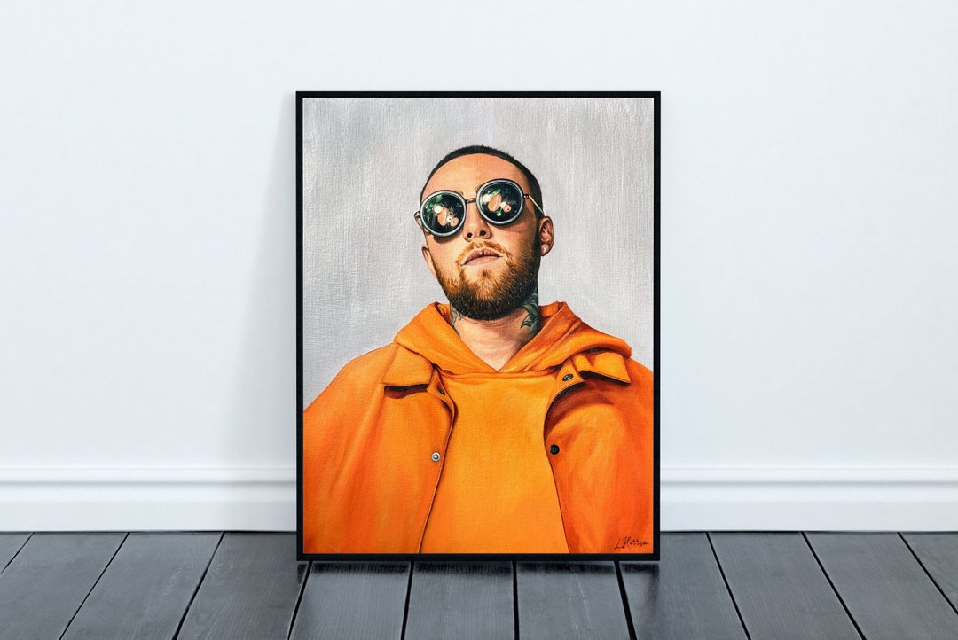 MAC MILLER Art Print | Mac Miller Wall Decor | Mac Miller Wall Art ...